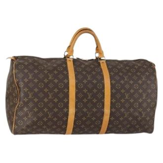 Louis Vuitton unisex, Pre-owned, Brun, Taille: ONE Size Sac week-end en toile Pre-owned