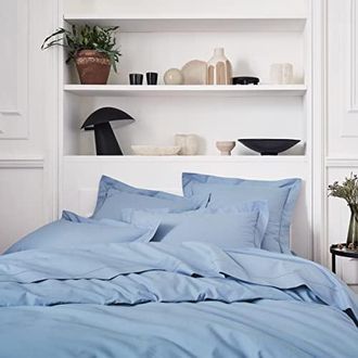 Essix Essix Bettbezug aus Baumwollperkal, 260 x 240 cm, einfarbig