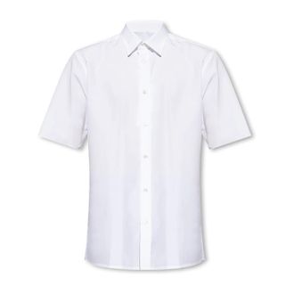 Maison Margiela Kurz&auml;rmeliges Hemd - - Shirts - Herren - Wei&szlig; - L
