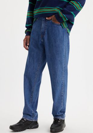 Levi's Loose-fit-Jeans LEVIS 568 STAY LOOSE, Herren, Gr. 33, L&auml;nge 34, rot (tailorot scholar ltw), Denim/Jeans, Obermaterial: 82% Baumwolle, 18% Leinen, loos