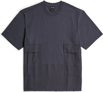 G-Star T-Shirt - Utility Fabric Mix T-Shirt