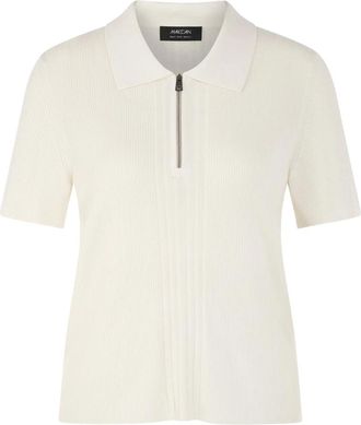 Marc Cain Femme, Pulls, Blanc, Taille: 36 FR Poloshirt