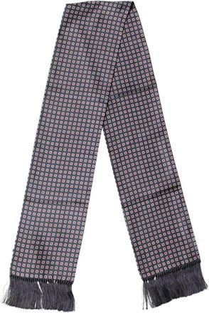 Dolce & Gabbana Homme, Accessoires, Multicolore, Taille: ONE Size Foulard &agrave; Franges Motif pour le Cou