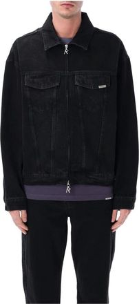 Represent Represent, Homme, Vestes, Noir, Taille: S Veste en jean R4