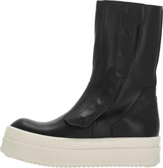 Rick Owens Homme, Chaussures, Noir, Taille: 40 EU Chelsea Bottes