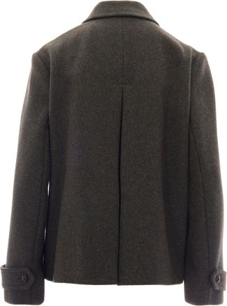 Max Mara Virgin Wool Jacket - Gray
