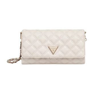 Guess Giully Quilted Crossbody Bag - - Bags - Damen - Wei&szlig; - ONE SIZE