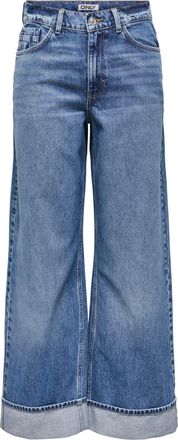 Only Female Jeans mit weitem Bein ONLHOPE Hohe Taille Weiter Beinschnitt Jeans