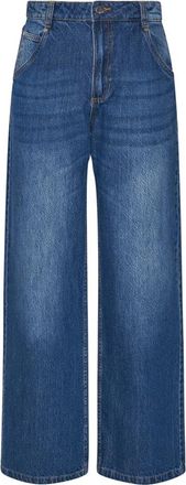Silvian Heach Femme, Jeans, Bleu, Taille: W28 Pantaloni a cinque tasche linea ampia