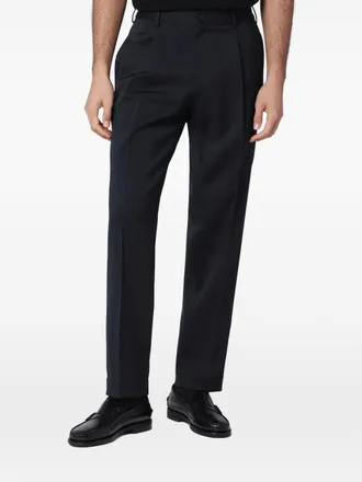 Santaniello zip single-breasted suit - Noir