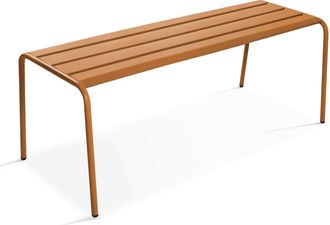 Oviala Gartenbank aus Karamellstahl - Palavas