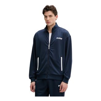 Guess Lansa Zip-through - Homme - Sweatshirts et sweats &agrave; capuche - Bleu - Taille: XL