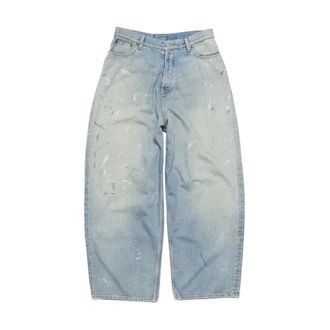 Acne Studios Femme, Jeans, Bleu, Taille: 42 FR Jean Baggy Bleu Coupe Large