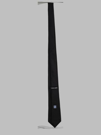 Giorgio Armani Pure Silk Necktie - Black