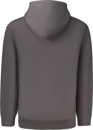 Tommy Hilfiger Logo-Print Cotton Hoodie - Black