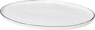 Broste Copenhagen Broste Copenhagen 14533193 SALT Teller, Porzellan, Wei&szlig;, 20 x 30 cm
