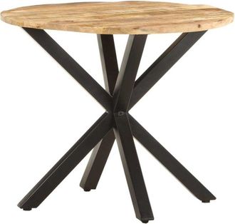 vidaXL Table dappoint 68x68x56 cm Bois de manguier massif vidaXL