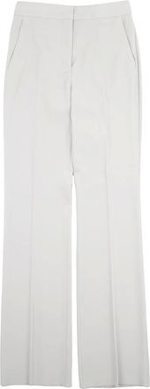 Max Mara Femme, Pantalons, Blanc, Taille: 34 FR Fagiani Pantalons