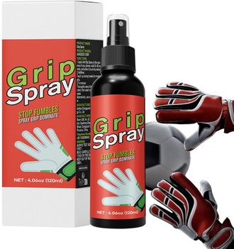 Generico Spray Grip Handschuhe - Rutschfester Aufkleber 120 ml | Verbesserter Fu&szlig;ball-Torwarthandschuhe, leistungsstarker Halt f&uuml;r Schuhe, Training, Jugendlich