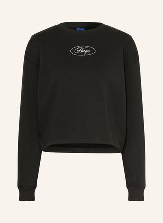 HUGO BOSS Hugo Sweatshirt Damaswee schwarz