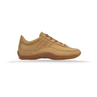 Hogan Leder-Schn&uuml;rsneaker f&uuml;r Frauen - - Shoes - Damen - Braun - 36 1/2 EU