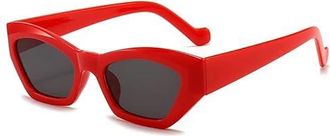 Generic Polygonal Trend Lunettes de soleil pour homme et femme, a, 35 EU