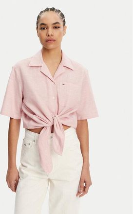 Tommy Jeans Hemd DW0DW20286 Rosa Regular Fit