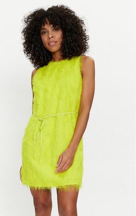 Twin-Set Coctailkleid 241TP2431 Gelb Regular Fit