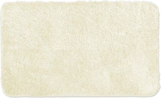 WohnDirect Badezimmerteppich groß Beige - Badematte rutschfest 60 x 100 cm - Badteppich Set, waschbar