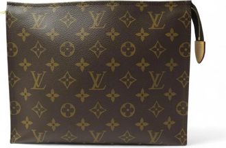 Louis Vuitton Clutches - REISETASCHE LOUIS VUITTON TOILETTE 26 M47542 MONOG - Gr. unisize - in Braun - f&uuml;r Damen