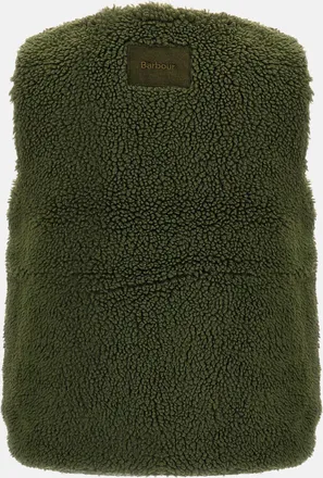 Barbour Fur-Effect Nylon Vest - Green