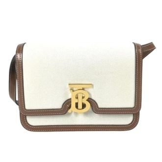 Burberry Pre-owned Tissu sacs-ports-paule - Femme - Pre-owned - Beige - Taille: ONE Size
