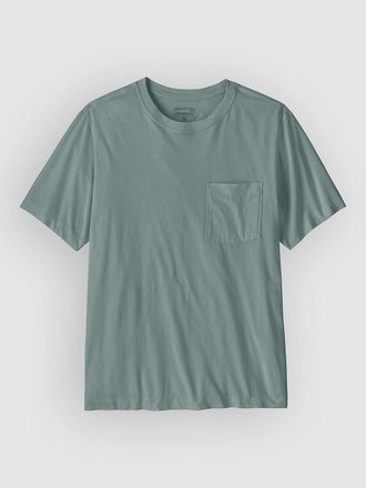 Patagonia Daily Pocket T-Shirt bleu