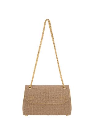 Faina Klappentasche Klappentasche Frauen Gold