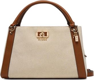 Guess Karnilla Girlfriend Handtasche - - Bags - Damen - Beige - ONE SIZE
