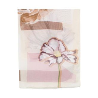 Liu Jo Femme, Accessoires, Multicolore, Taille: ONE Size Floral-print Scarf