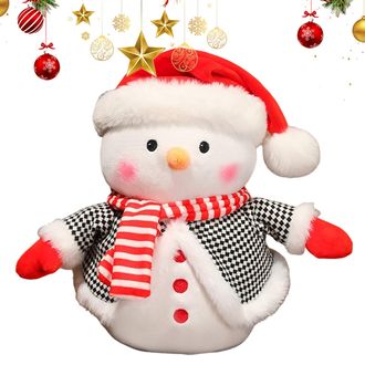 Generic Animierte, Weihnachtsschneemann Pl&uuml;sch, Weihnachten Pl&uuml;schtiere, Sammlerzimmer Schlafzimmer Home Ornament f&uuml;r Desktop, Partyartikel