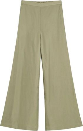 By Malene Birger Femme, Pantalons, Vert, Taille: 38 FR Lucee Cupro Pantalons