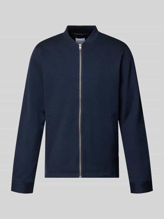 Lindbergh Regular Fit Sweatjacke mit Stehkragen