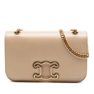 Celine Sac bandouli&egrave;re vintage doccasion - Femme - Pre-owned - Beige - Taille: ONE Size