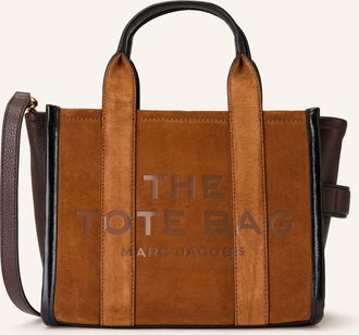Marc Jacobs Shopper The Suede Small Tote Bag braun