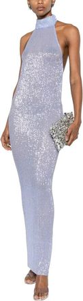 L&rsquo;Id&eacute;e Lid&eacute;e, Femme, Robes, Bleu, Taille: 38 FR Casablanca Gown