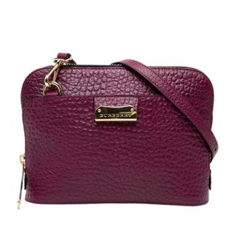 Burberry Pre-owned Harrogate Crossbody Bag - Femme - Pre-owned - Violet - Taille: ONE Size