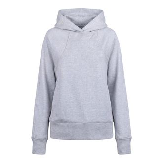 Dondup Femme, Sweatshirts et sweats &agrave; capuche, Gris, Taille: 38 FR SweaT-shirt &agrave; capuche coupe droite