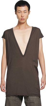 Rick Owens Tower Dylan T in Cotton Gauze Jersey