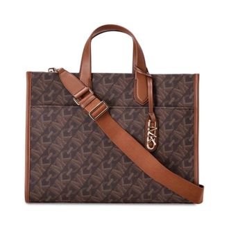 Michael Kors Gro&szlig;e Empire Signature Logo Tote Bag - - Bags - Damen - Braun - ONE SIZE