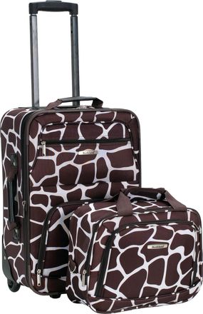 Rockland Ensemble De Bagages 2-PC Koffer-Set, 35 Liter, Pinkbandana