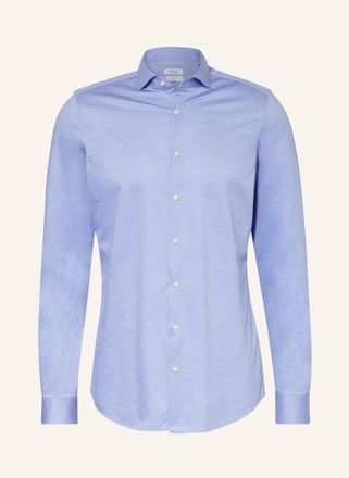Paul Paul Hemd Slim Fit Mit Extralangem Arm blau