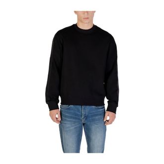 A|X Armani Exchange Herren Strickwaren Schwarz Lange &Auml;rmel - - Sweatshirts & Hoodies - Herren - Schwarzk - 3XL