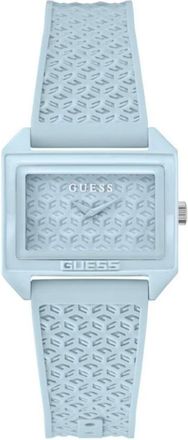 Guess Femme, Accessoires, Bleu, Taille: ONE Size Montre habill&eacute;e synth&eacute;tique avec cadran
